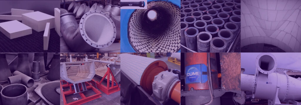 CUMI Australia ceramic wear lining systems are manufactured using ...